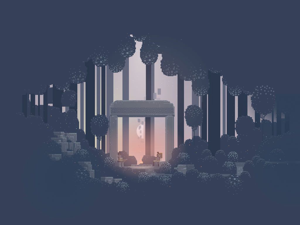 Superbrothers: Sword & Sworcery EP Wallpapers - Wallpaper Cave