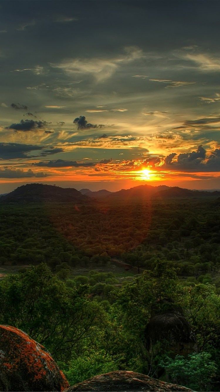 Minimal Landscape Sunrise Wallpapers - Wallpaper Cave