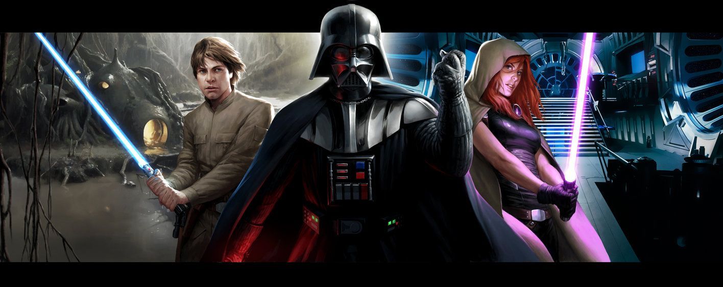 Luke Skywalker And Mara Jade Wallpapers - Wallpaper Cave