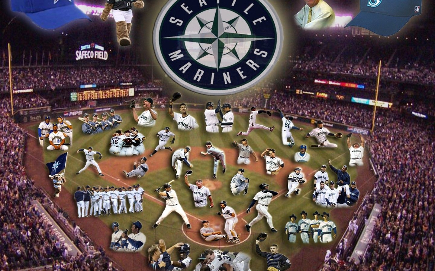 Mariners Baseball Field Desktop Wallpapers - Wallpaper Cave