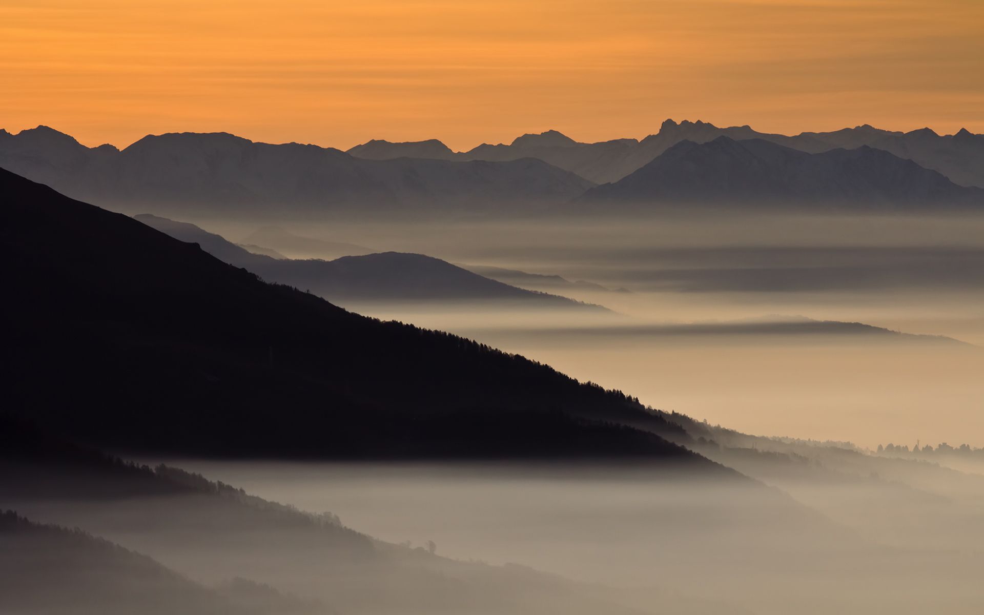 Fogy Sunrise Wallpapers - Wallpaper Cave