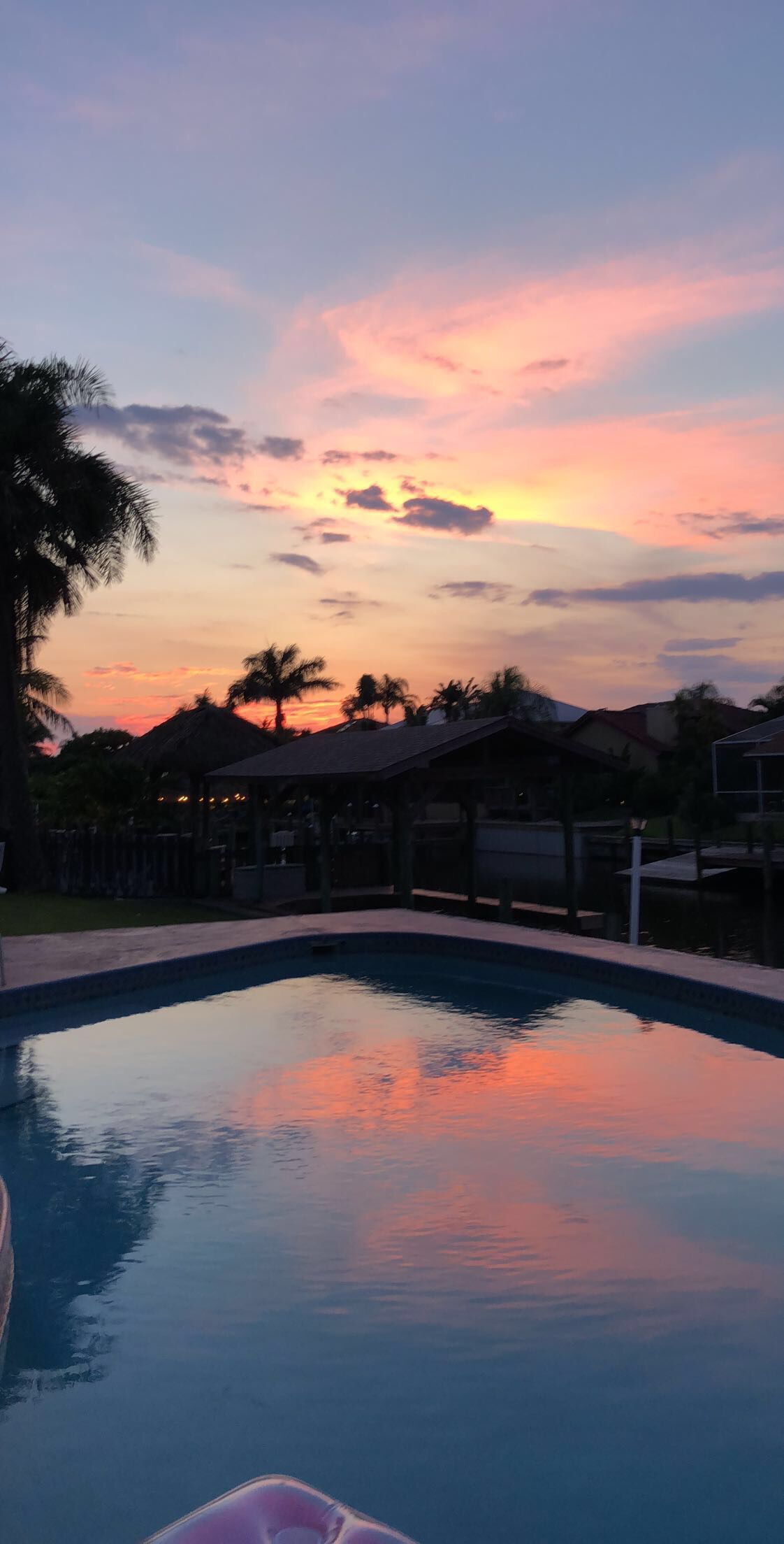 Sunset Pool Wallpapers - Wallpaper Cave