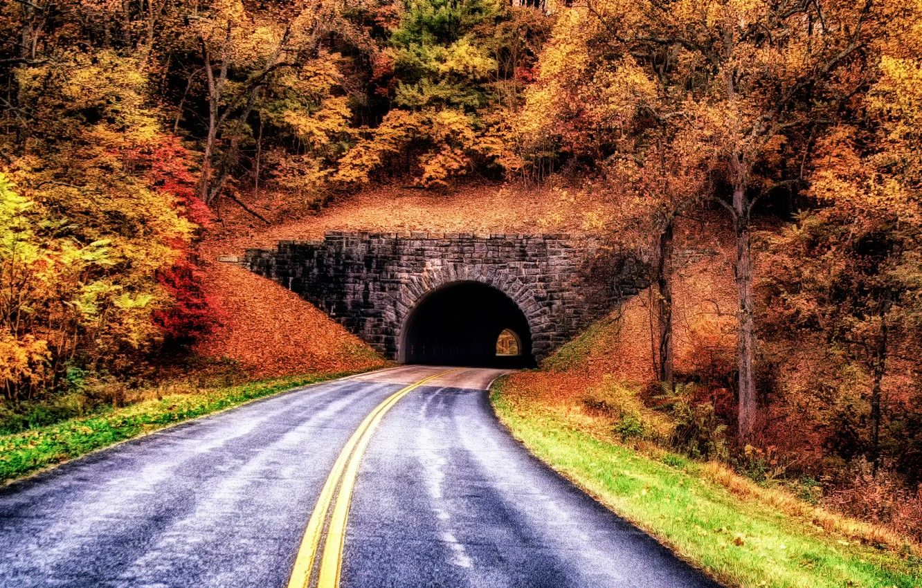 Autumn Highway Wallpapers - Wallpaper Cave