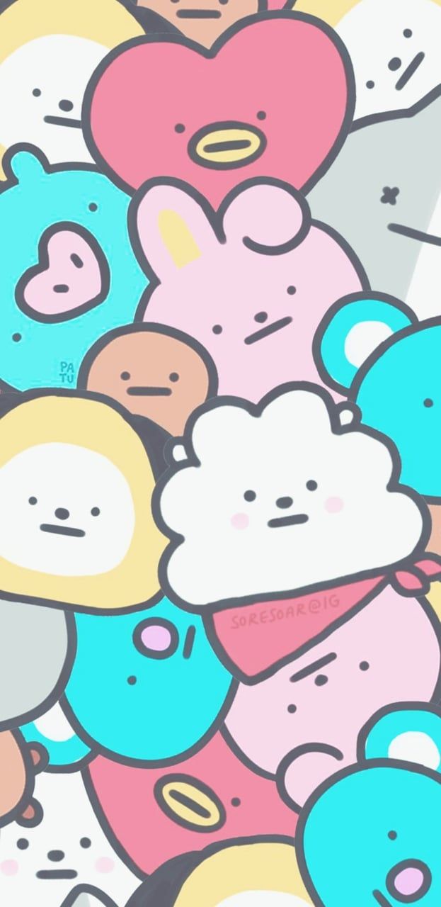 BTS X BT21 Wallpapers - Wallpaper Cave