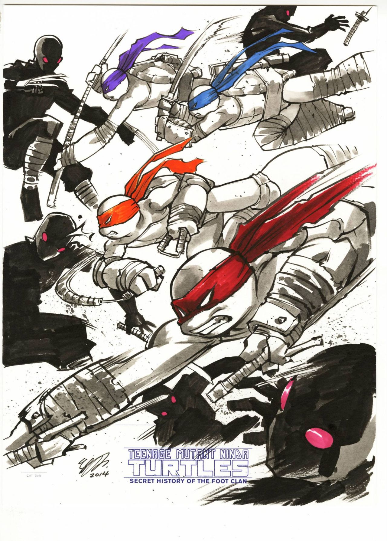 Teenage Mutant Ninja Turtles Foot Clan Wallpapers - Wallpaper Cave