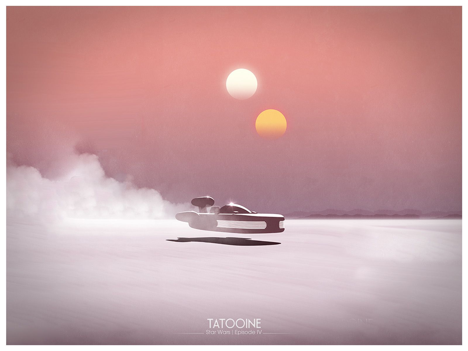 Binary Sunset Minimalist Wallpapers - Wallpaper Cave