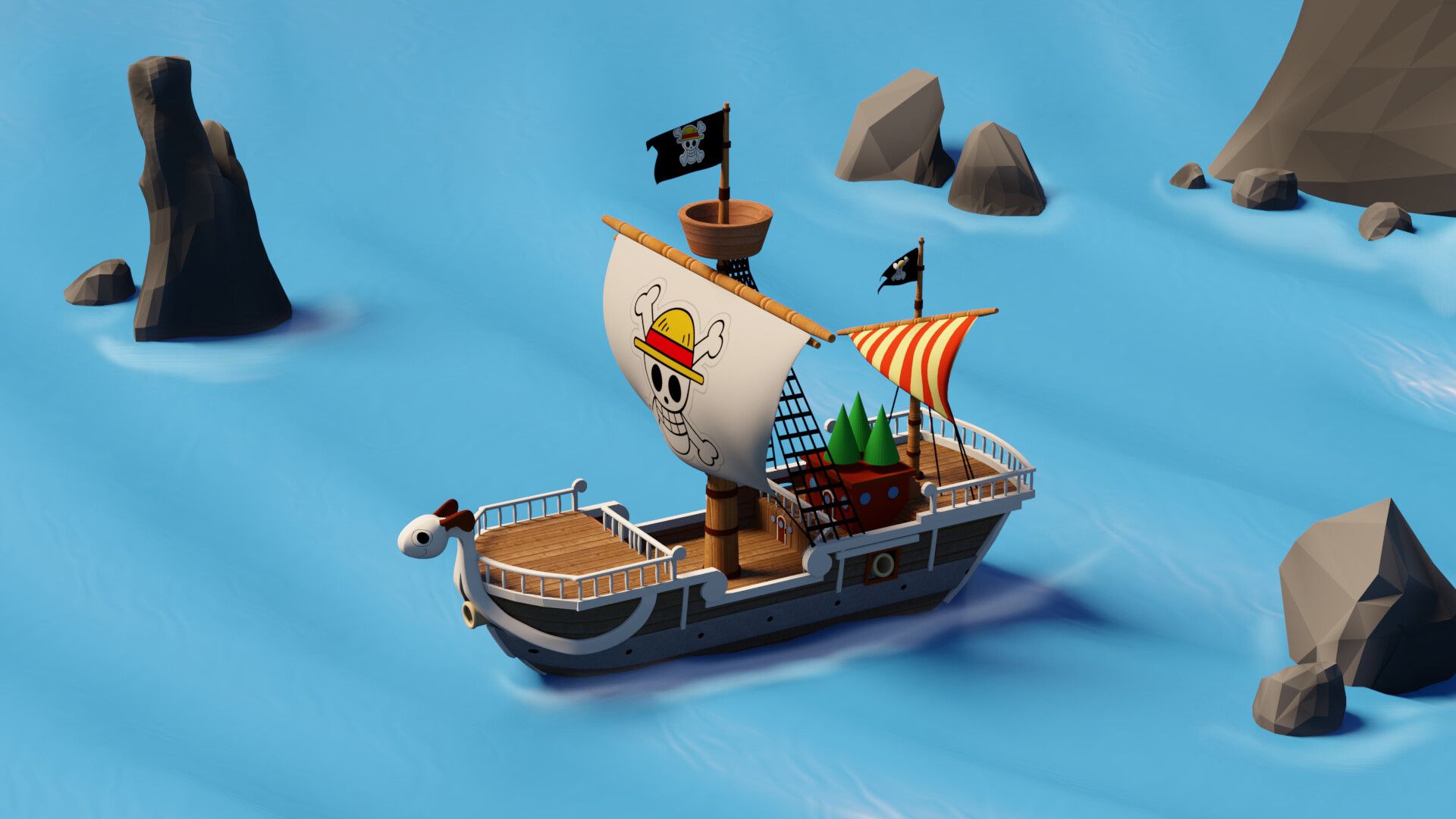 The Going Merry Wallpapers - Wallpaper Cave