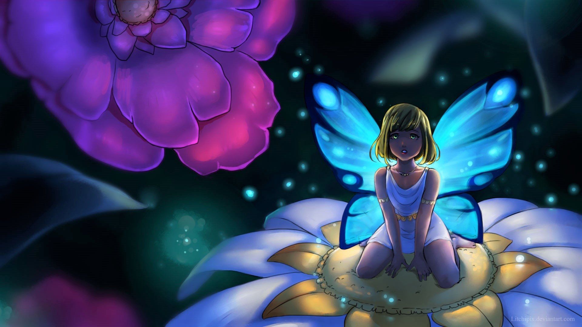 Fairy Blue Wallpapers - Wallpaper Cave