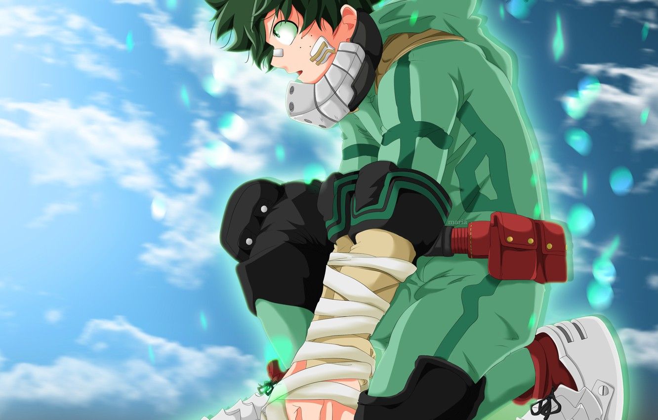 MHA Anime Blue Wallpapers - Wallpaper Cave