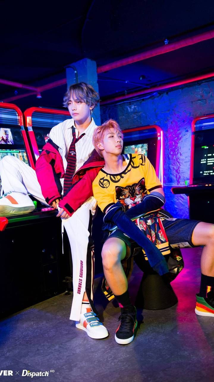 Rap Monster And V Wallpapers - Wallpaper Cave