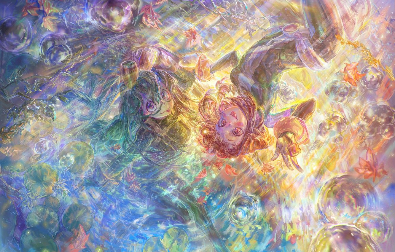 Uraraka And Tsu Wallpapers - Wallpaper Cave