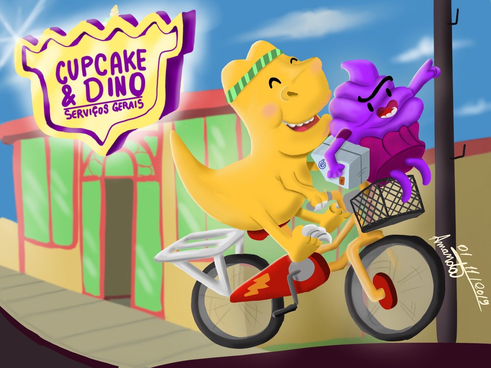 Cupcake And Dino Wallpapers - Wallpaper Cave