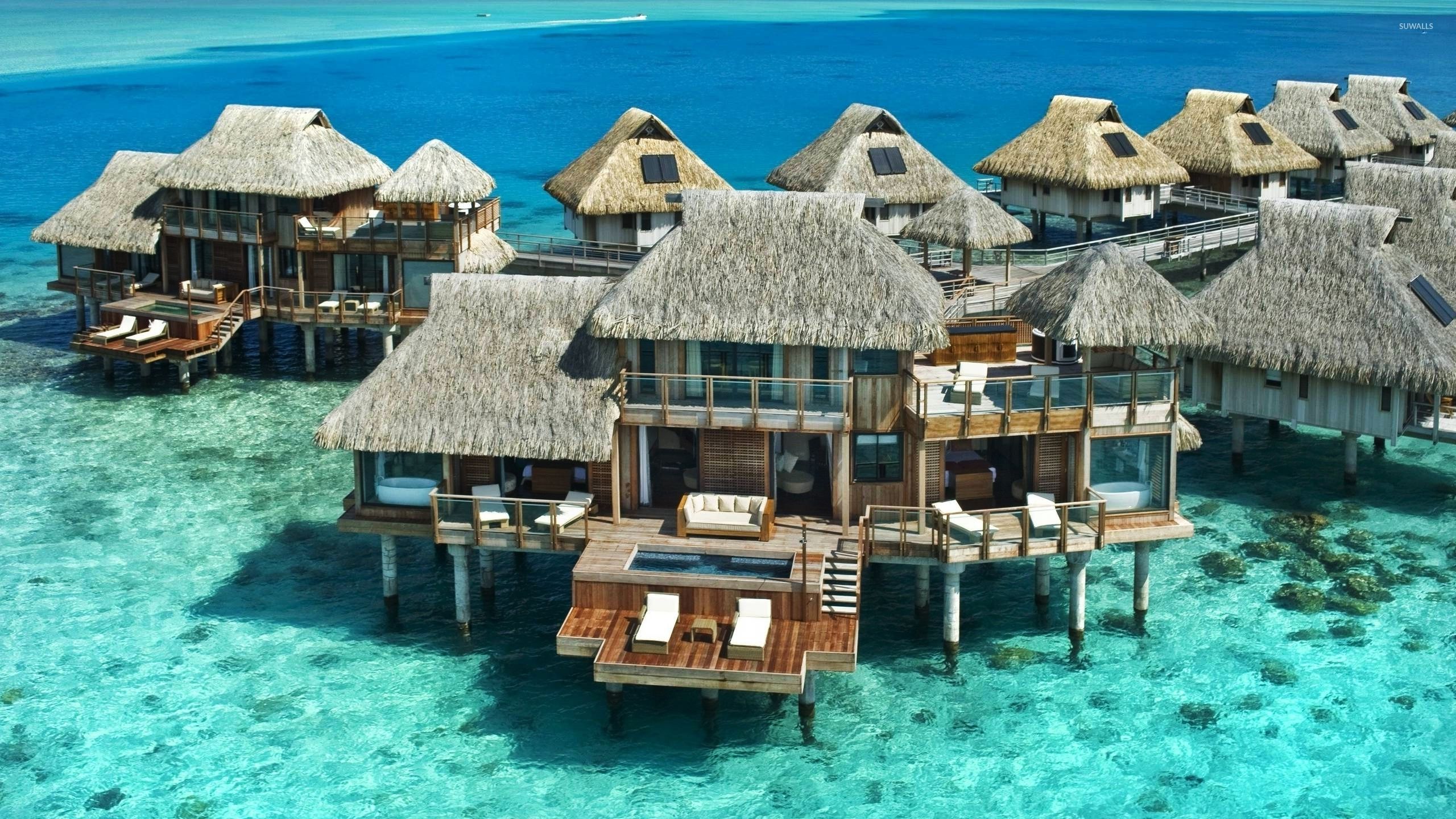 Bora Bora Resort Wallpapers - Wallpaper Cave