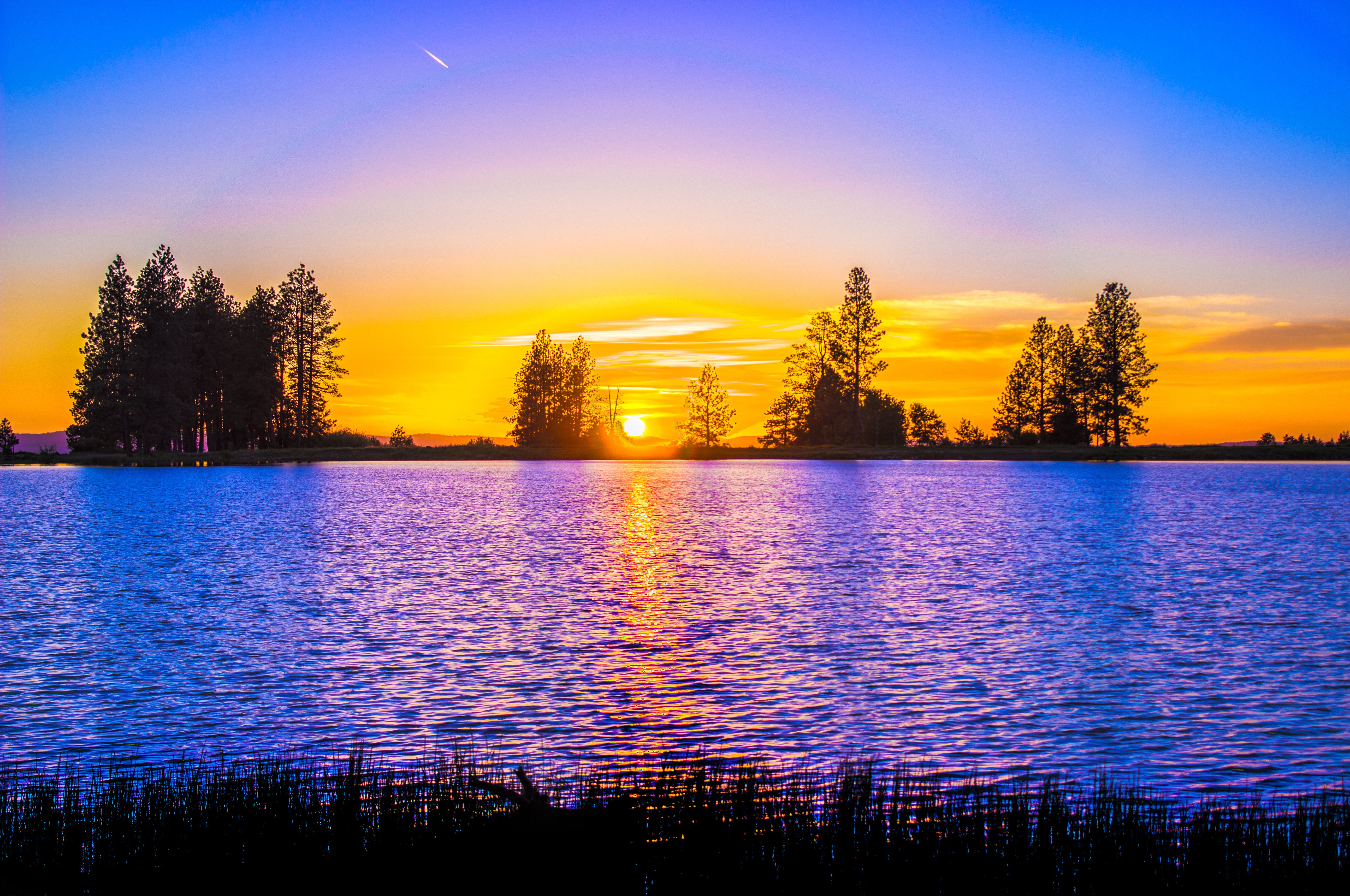 Lakeside Sunset Wallpapers - Wallpaper Cave