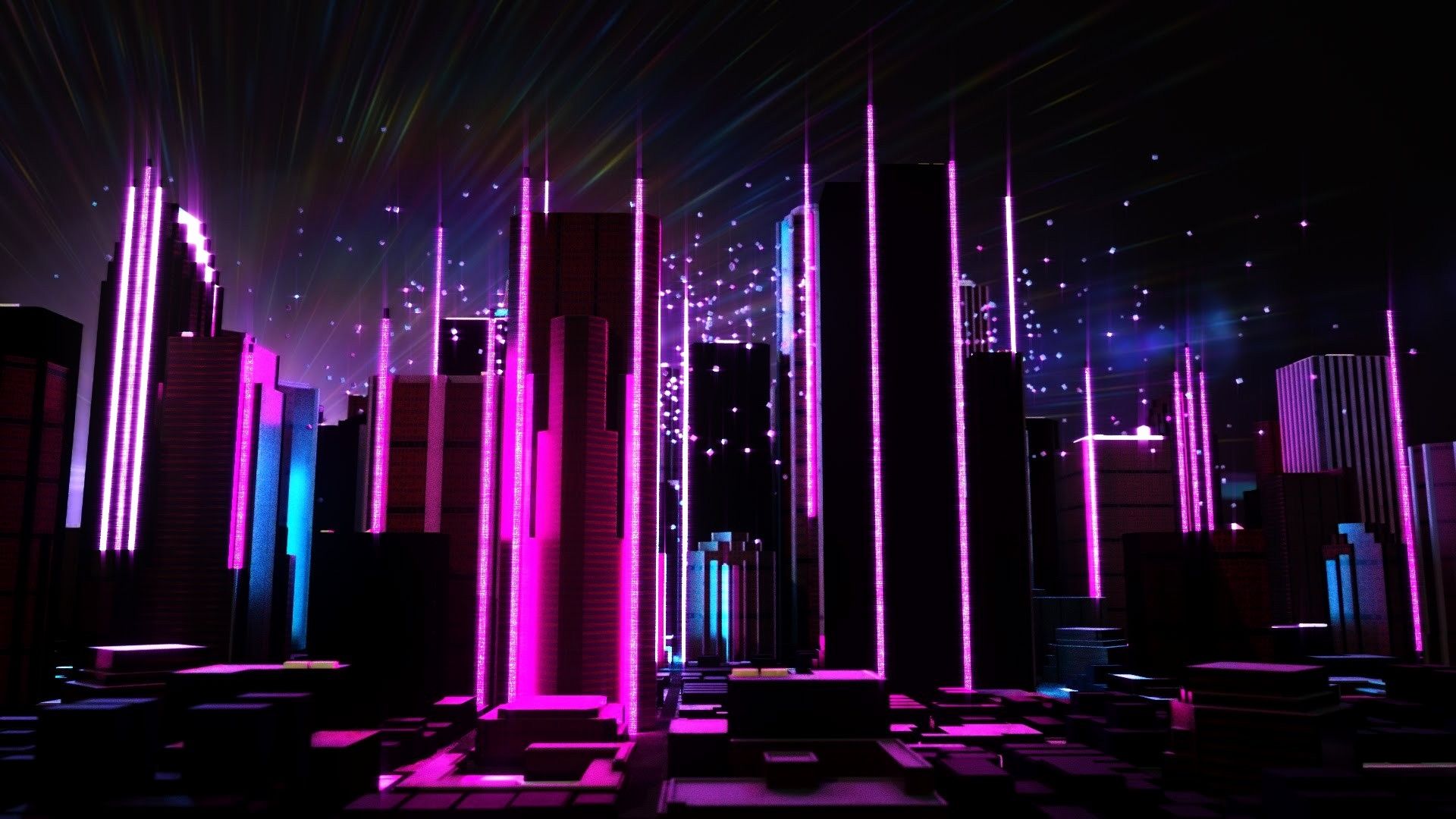 Neon Anime Aesthetic Wallpapers - Wallpaper Cave