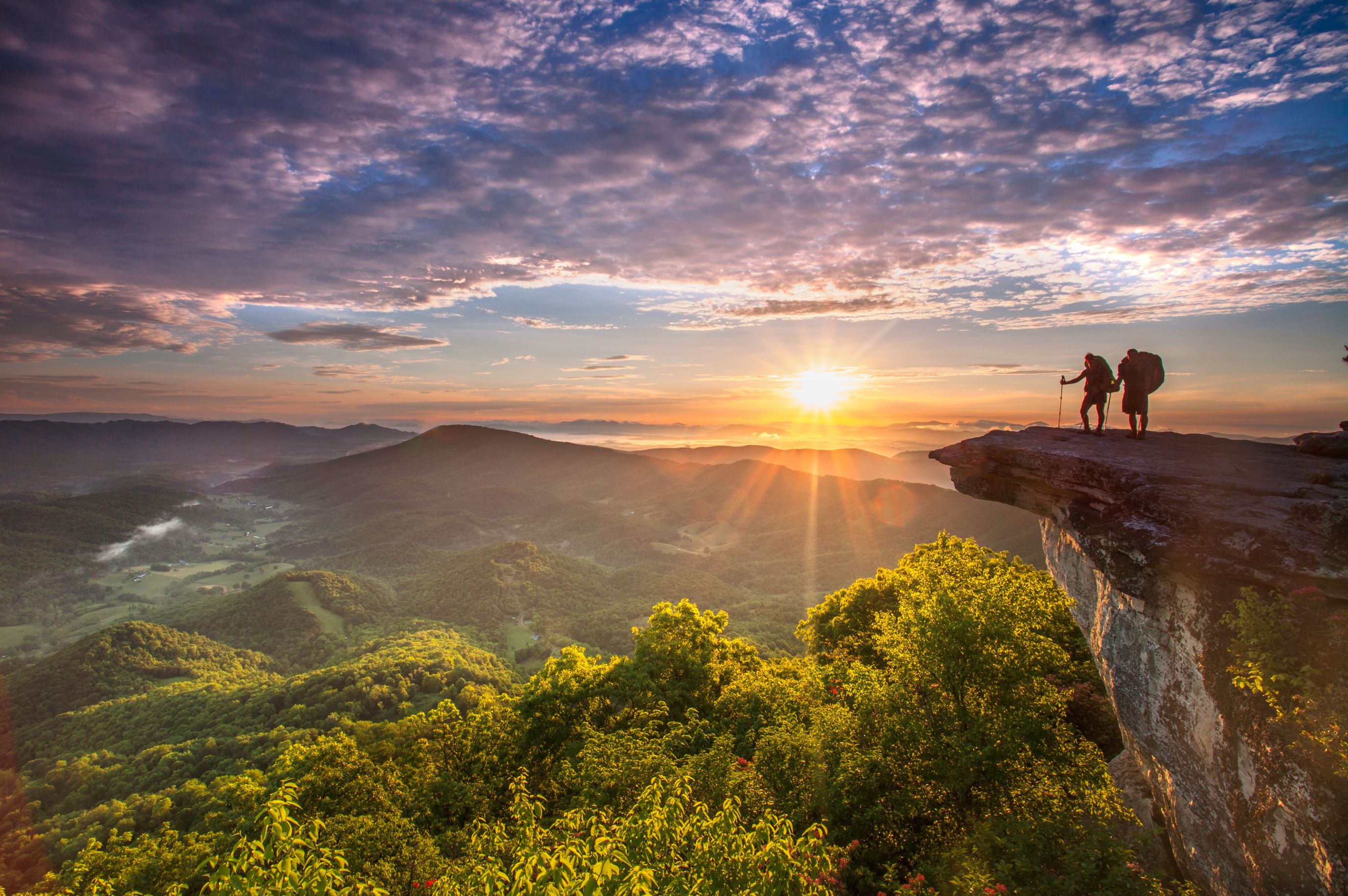 Appalachian Trail Sunset Wallpapers - Wallpaper Cave