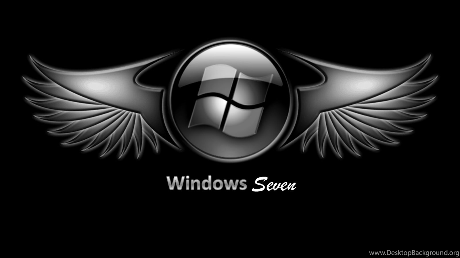 Windows 7 Dark Black PC HD Wallpapers - Wallpaper Cave