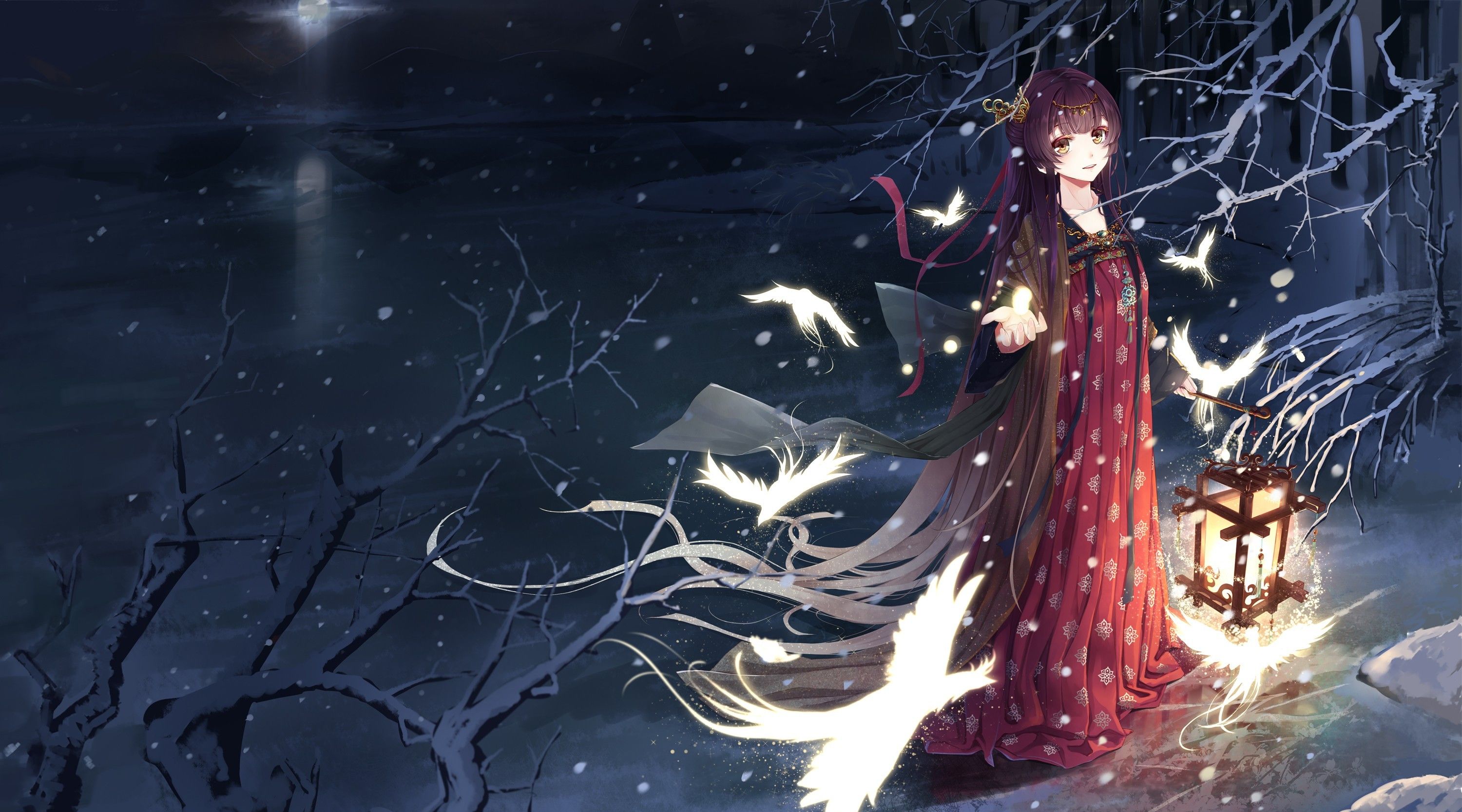 Anime Snow Wallpapers - Wallpaper Cave