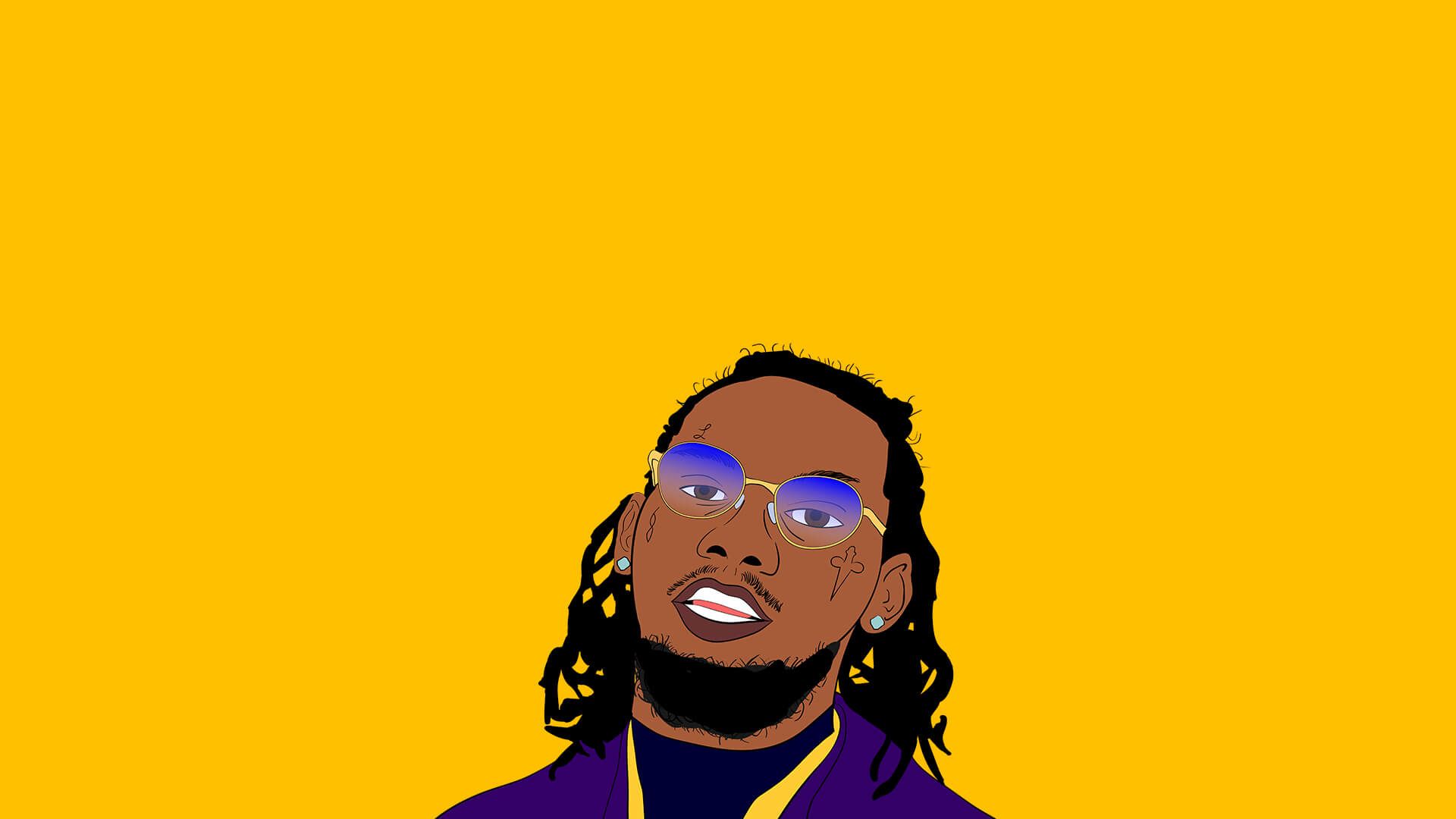 Quavo Cartoon Wallpapers - Wallpaper Cave