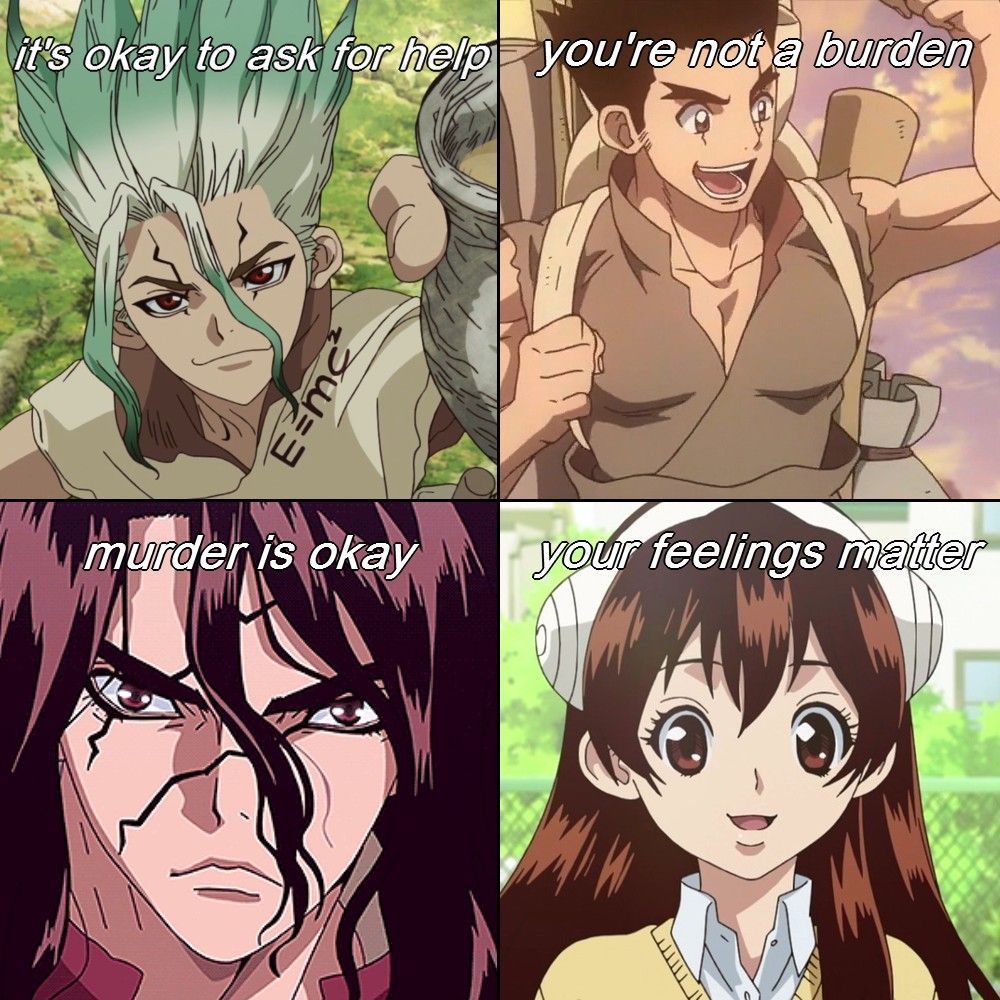 Funny Dr Stone Meme Wallpapers - Wallpaper Cave