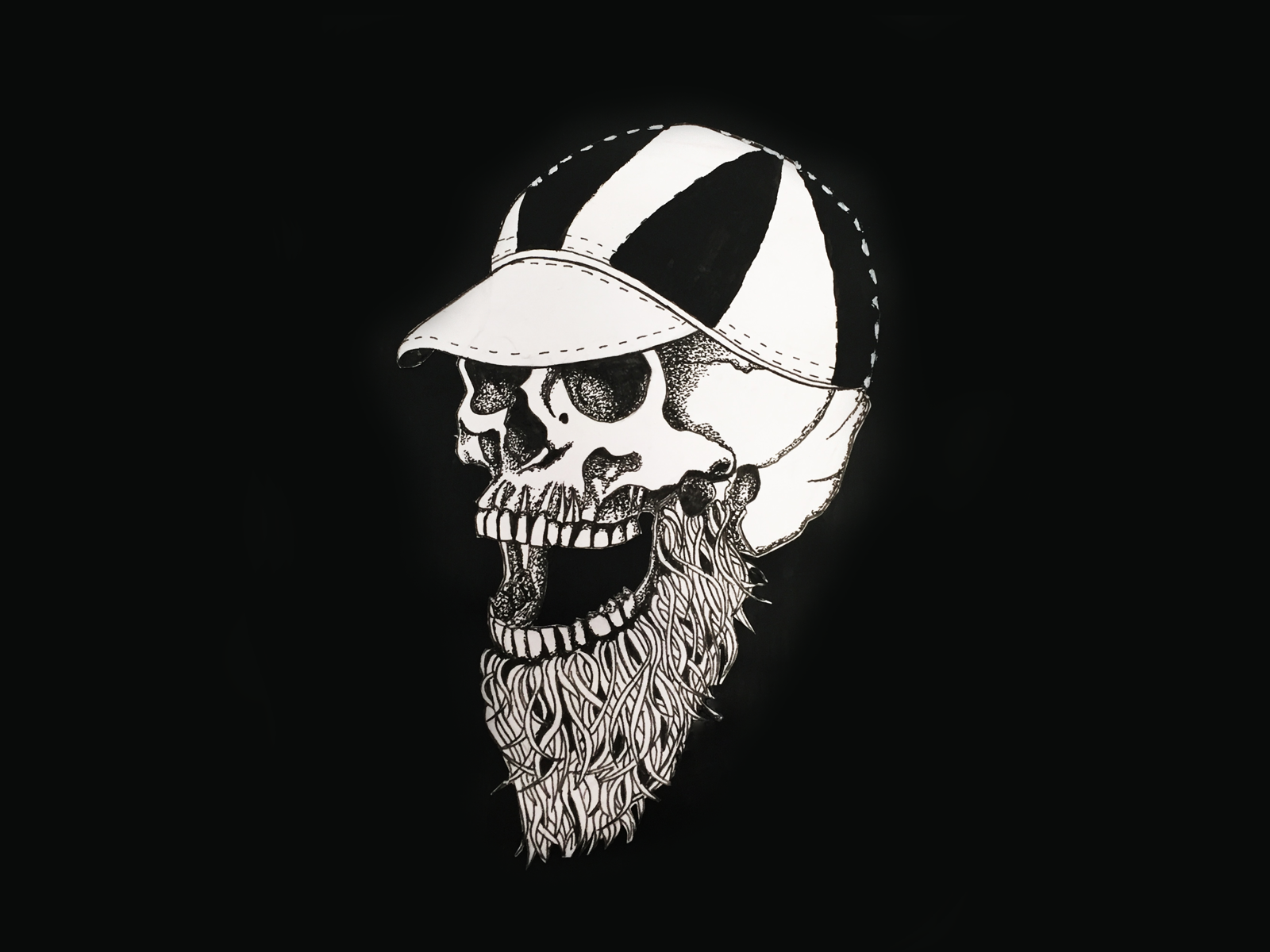 Skull Beard Wallpapers - Wallpaper Cave