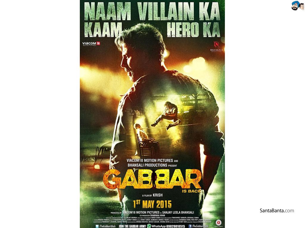 Gabbar Is Back Wallpapers - Wallpaper Cave