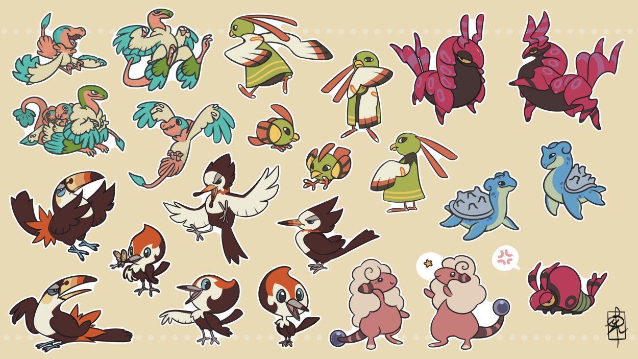 Xatu Rowlet Wallpapers - Wallpaper Cave