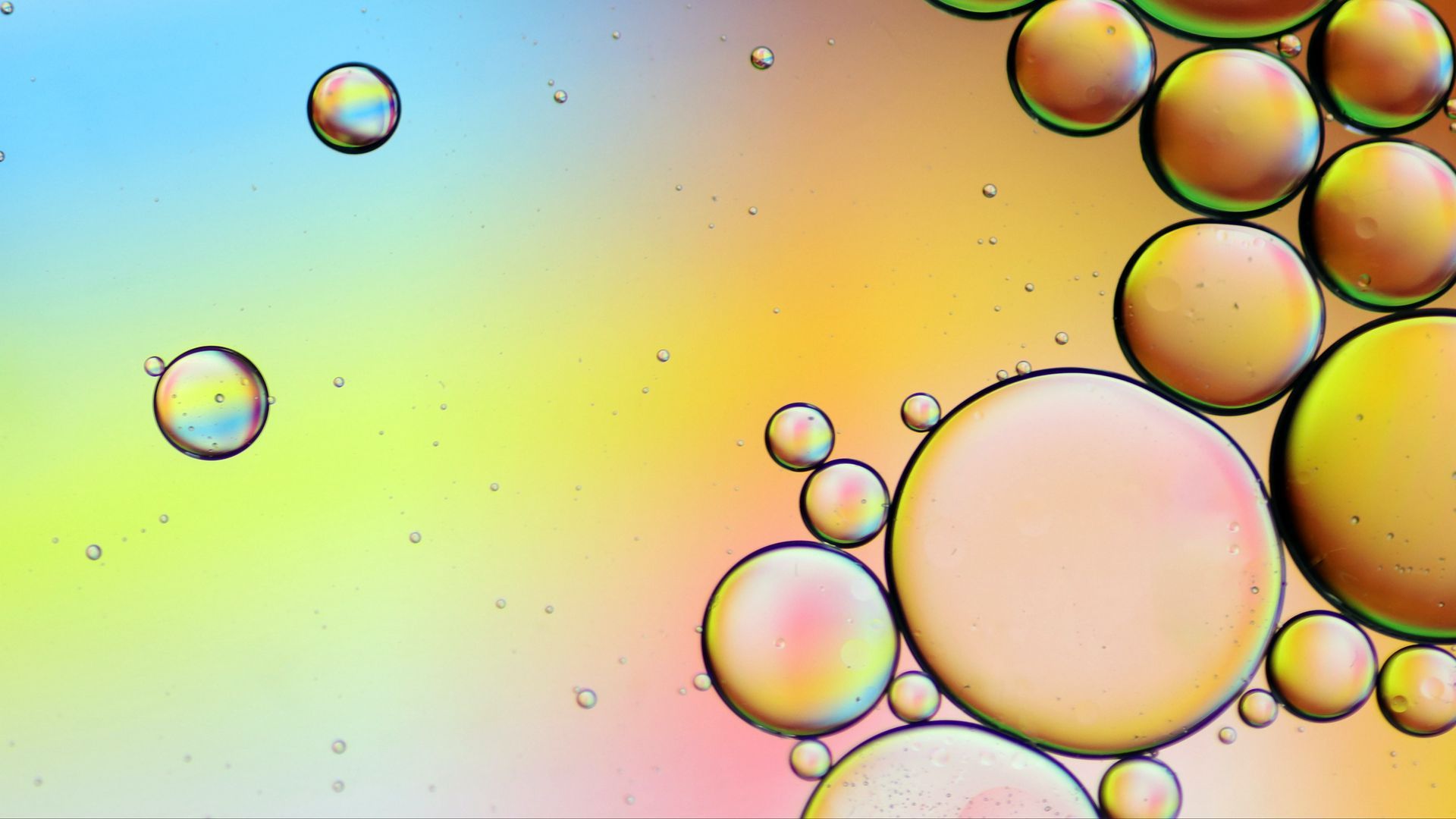 Bubbles Water Gradient HD Wallpapers - Wallpaper Cave