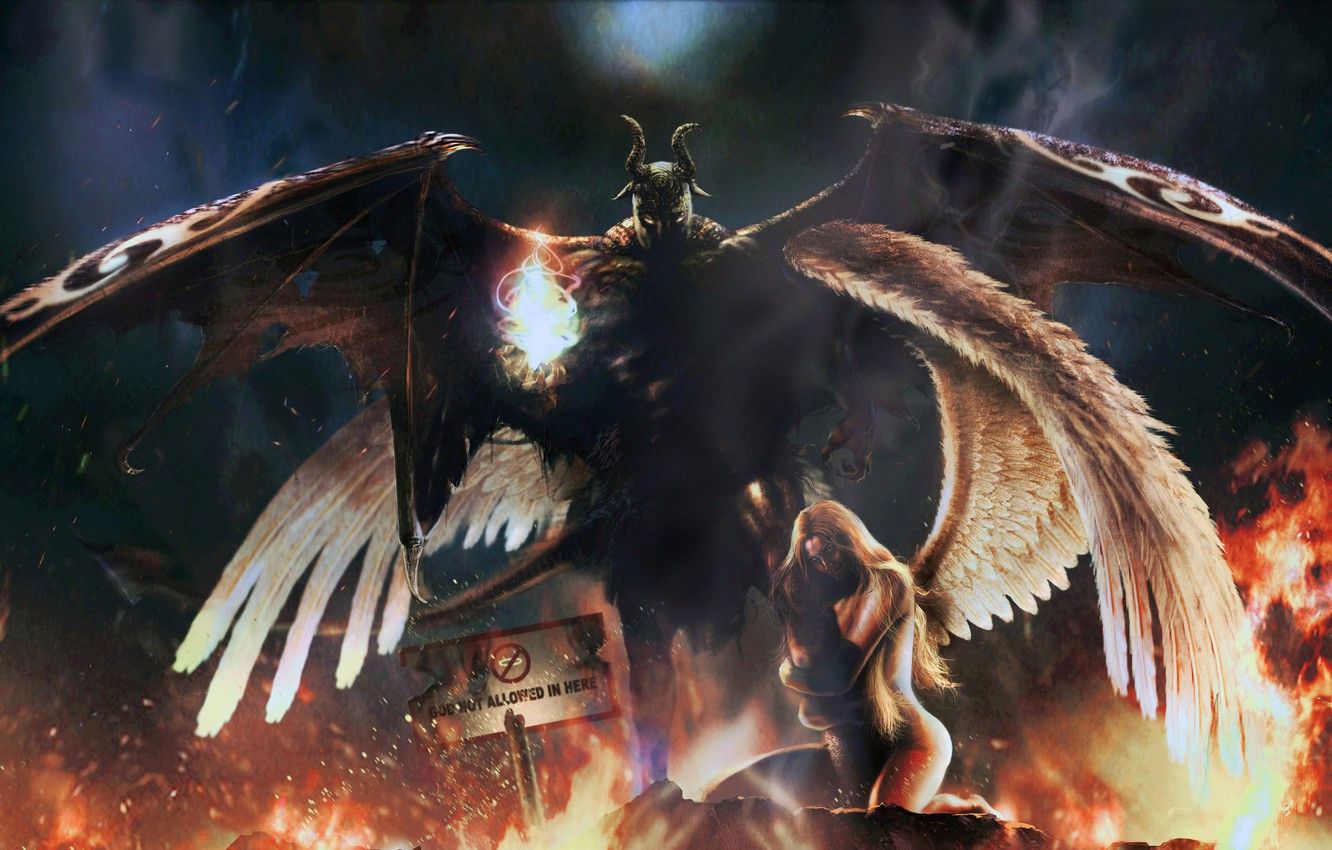 Demon Angel Wallpapers - Wallpaper Cave