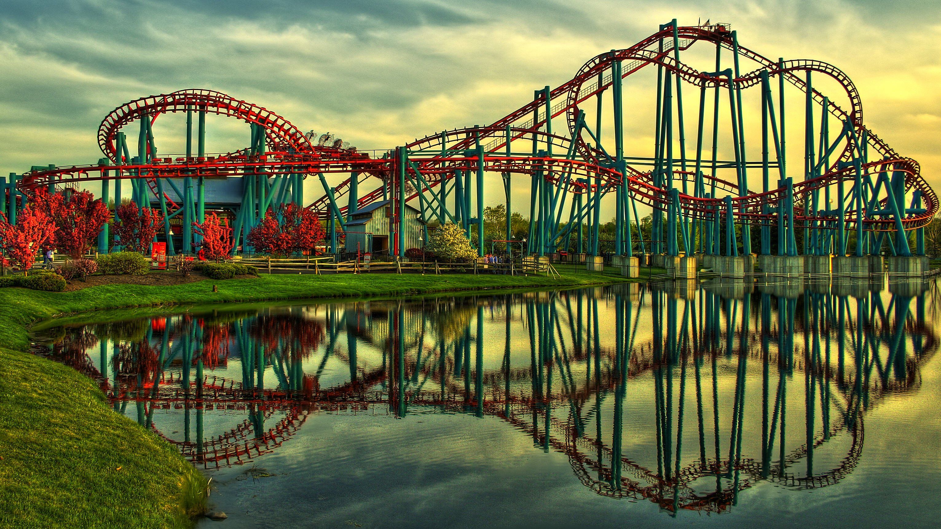 Roller Coasters Wallpapers - Wallpaper Cave