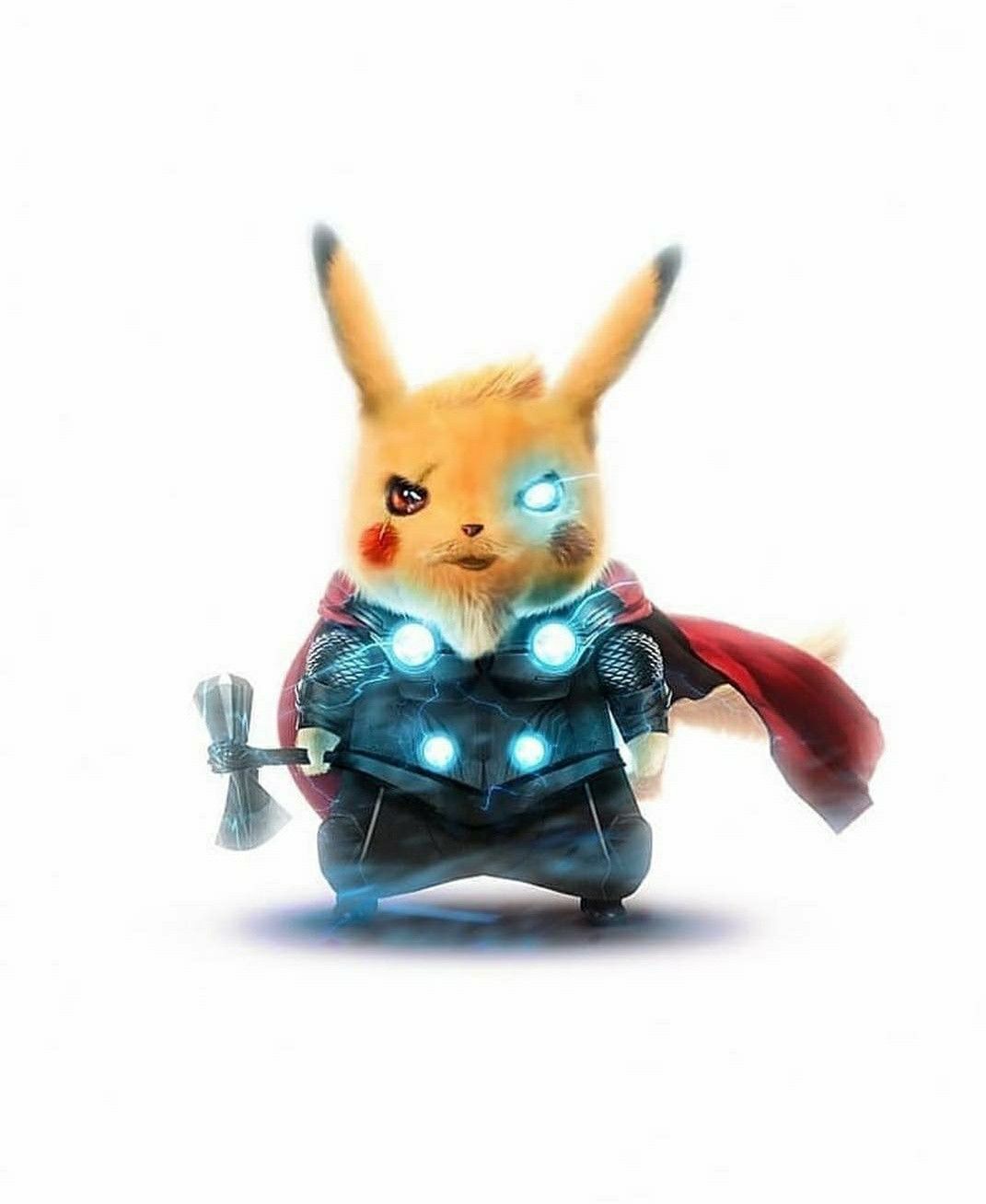 Pikachu Thor Wallpapers - Wallpaper Cave
