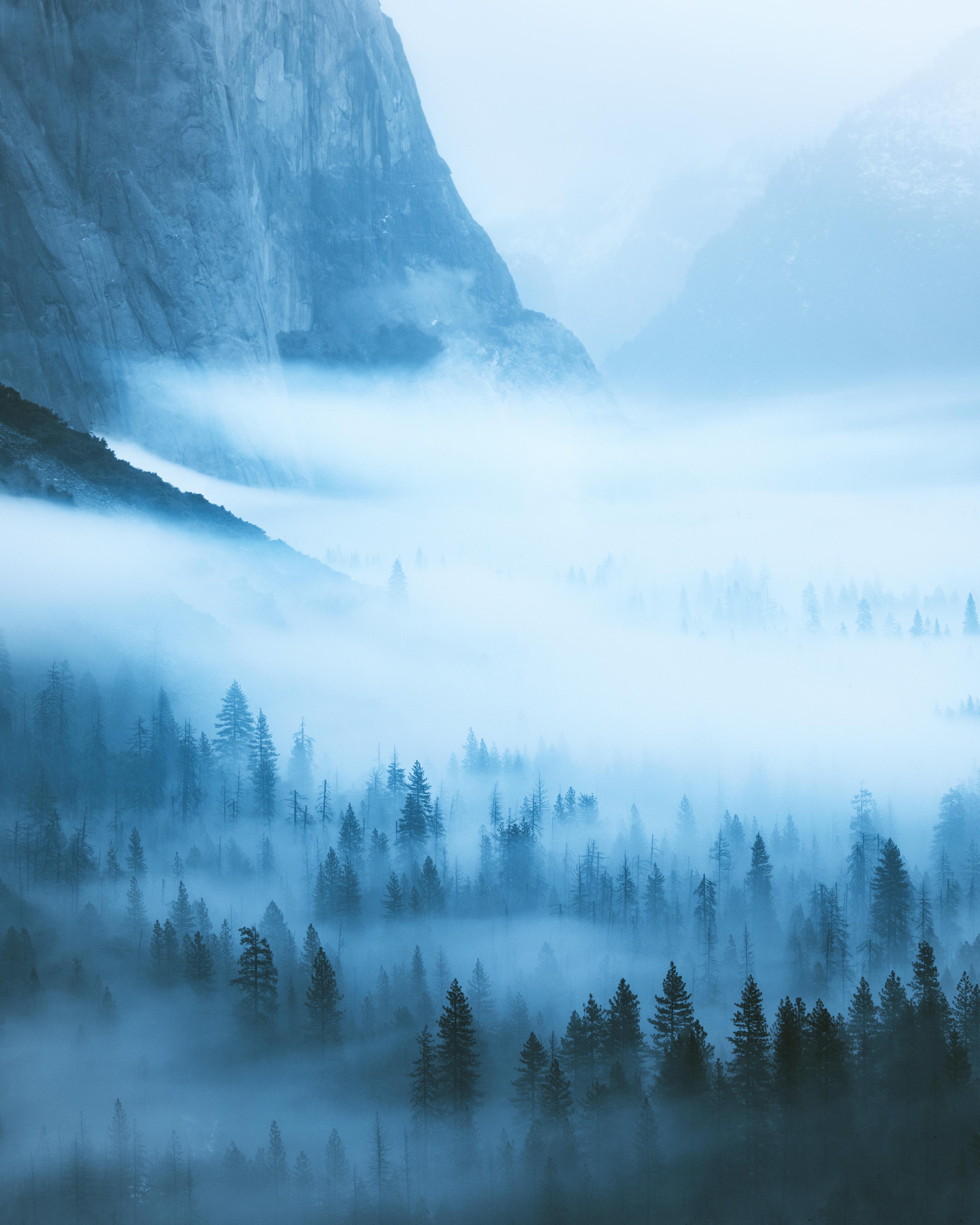 Yosemite Valley Morning Fog Wallpapers - Wallpaper Cave