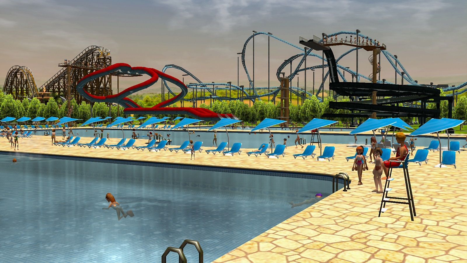 Roller Coaster Tycoon 3 Wallpaper Playsum Gamer Community On X: