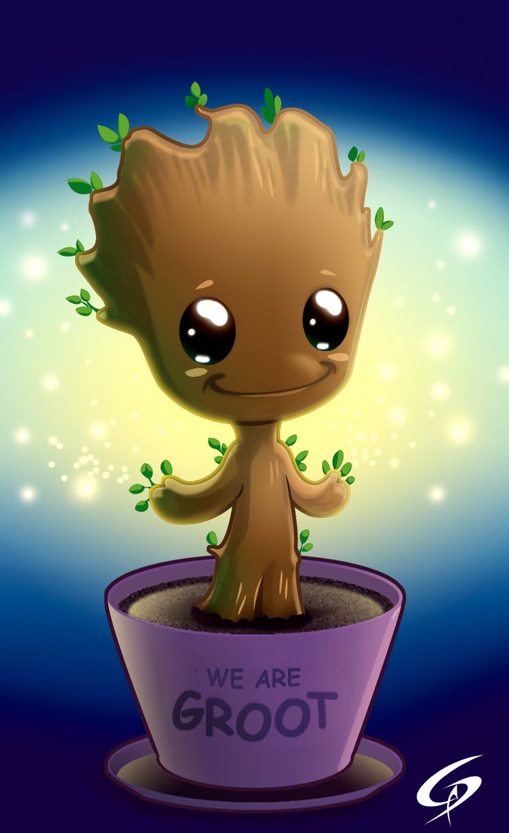 Anime Groot Wallpapers - Wallpaper Cave