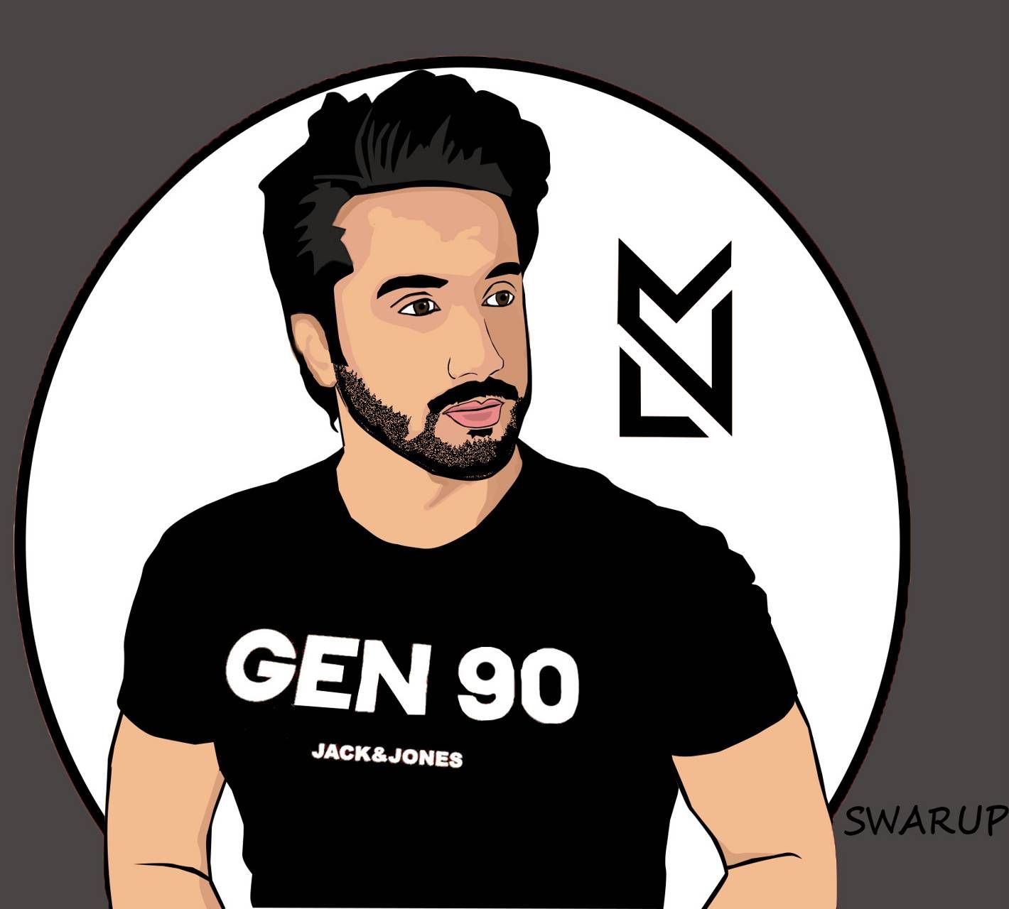 Nikhil Logo Wallpaper