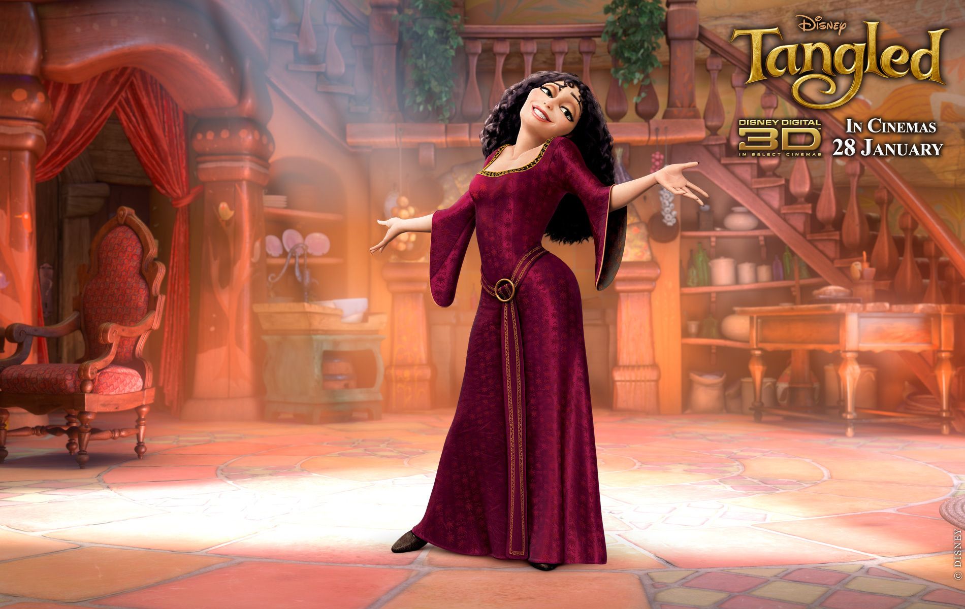 Tangled Queen For A Day Wallpapers - Wallpaper Cave