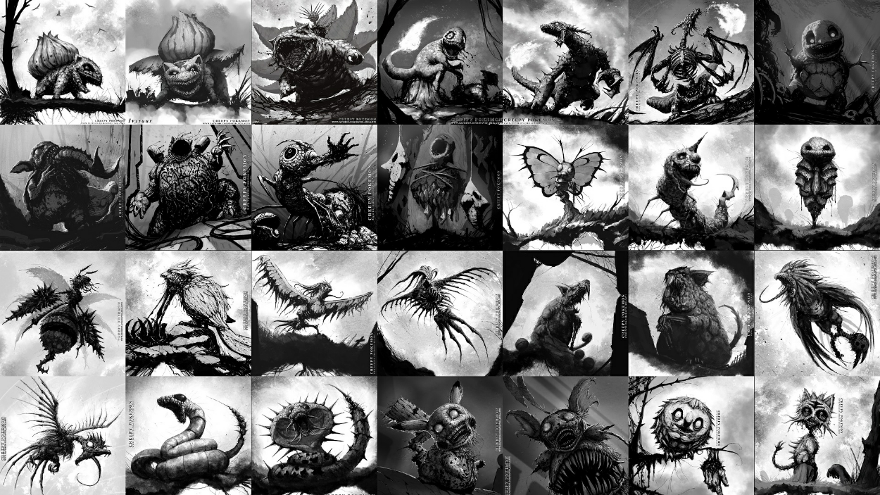 Creepy Pokémon Wallpapers - Wallpaper Cave