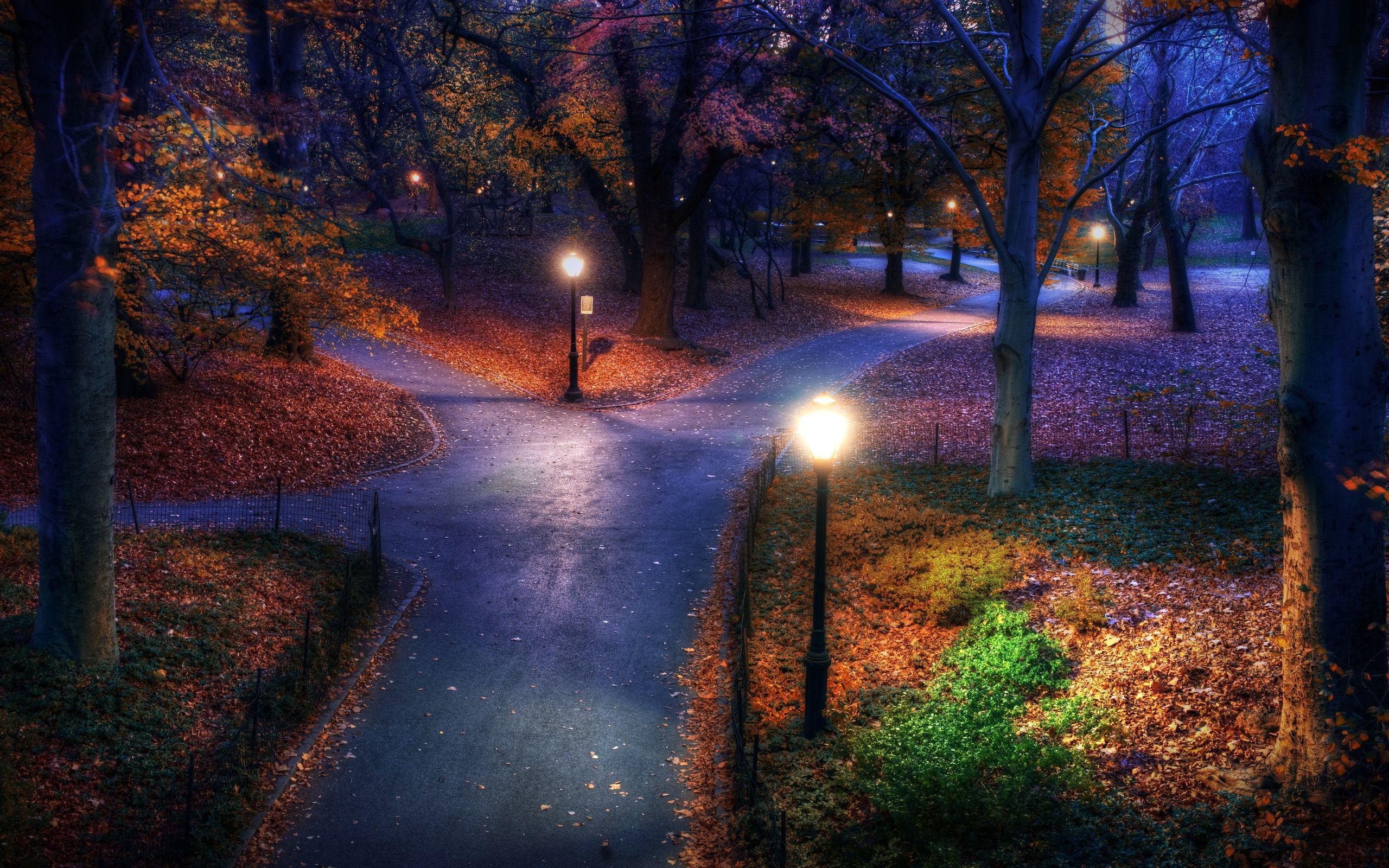 Autumn City Evening Wallpapers - Wallpaper Cave