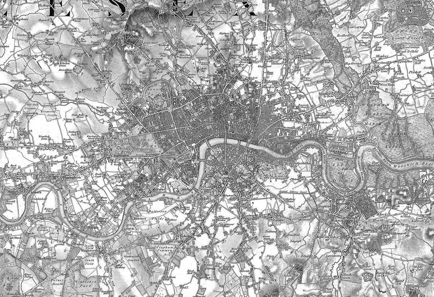 London Map Wallpapers - Wallpaper Cave