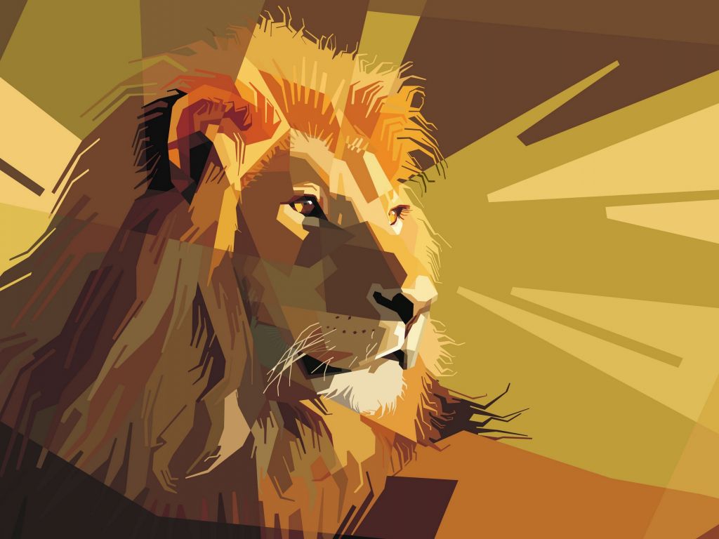 Lions Minimalist Wallpapers - Wallpaper Cave
