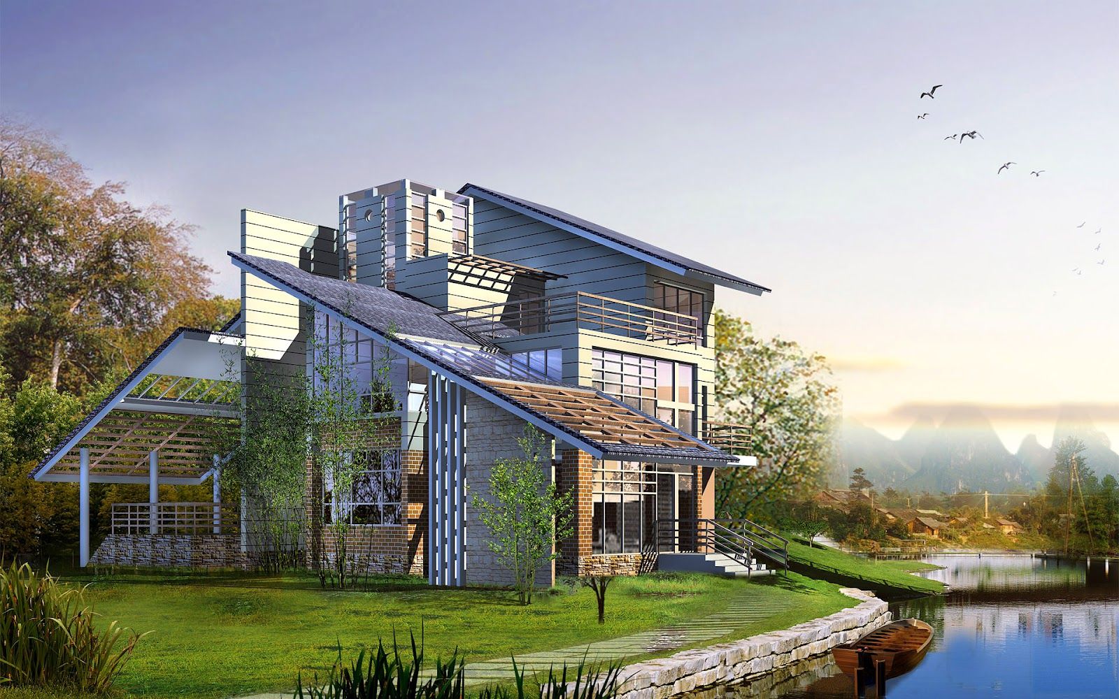 Cool Houses Wallpapers - Wallpaper Cave