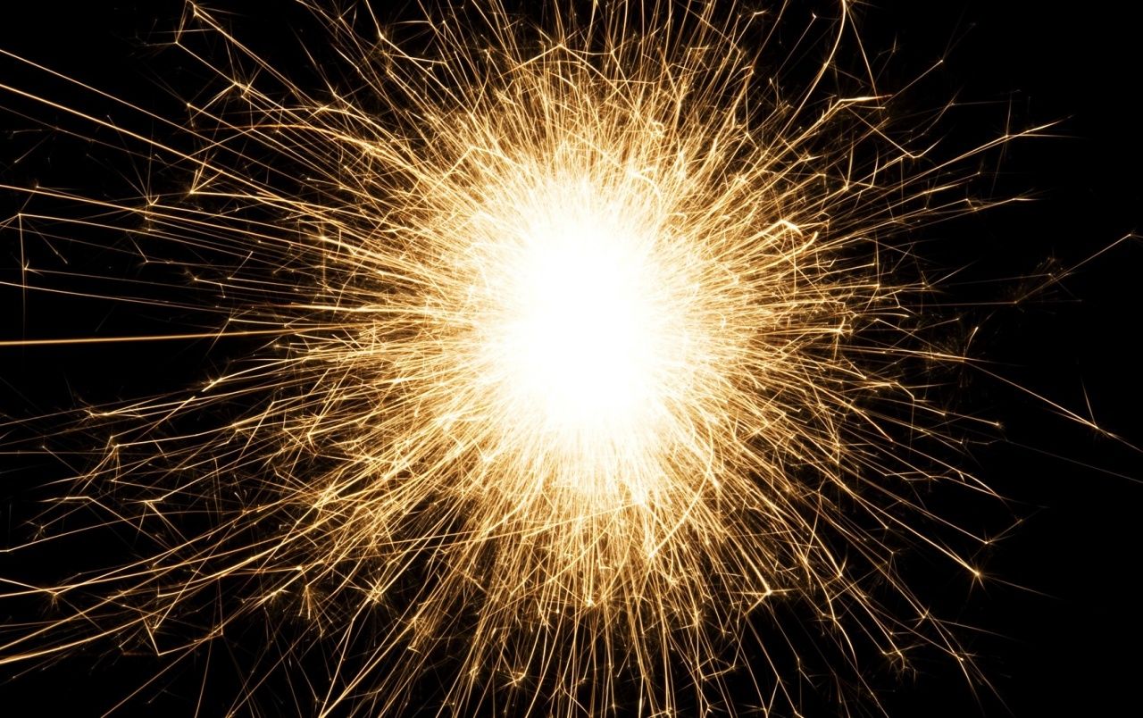 Yellow Sparks Wallpapers - Wallpaper Cave