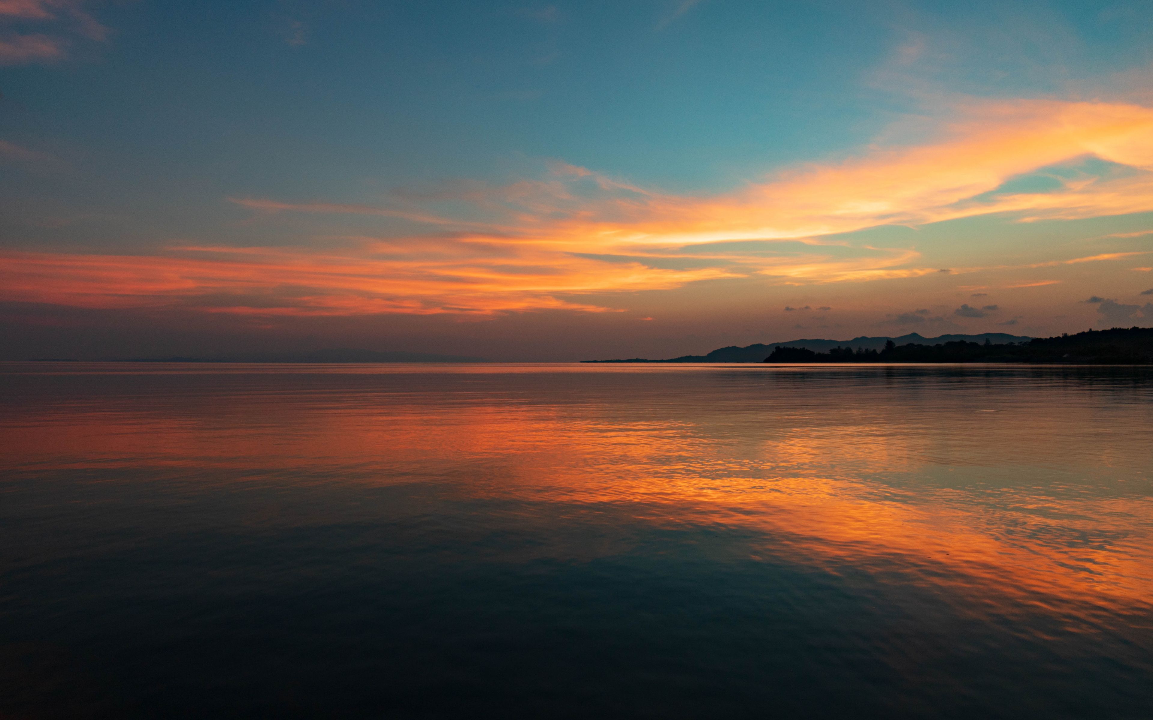 Minimal Reflection Sunset Wallpapers - Wallpaper Cave