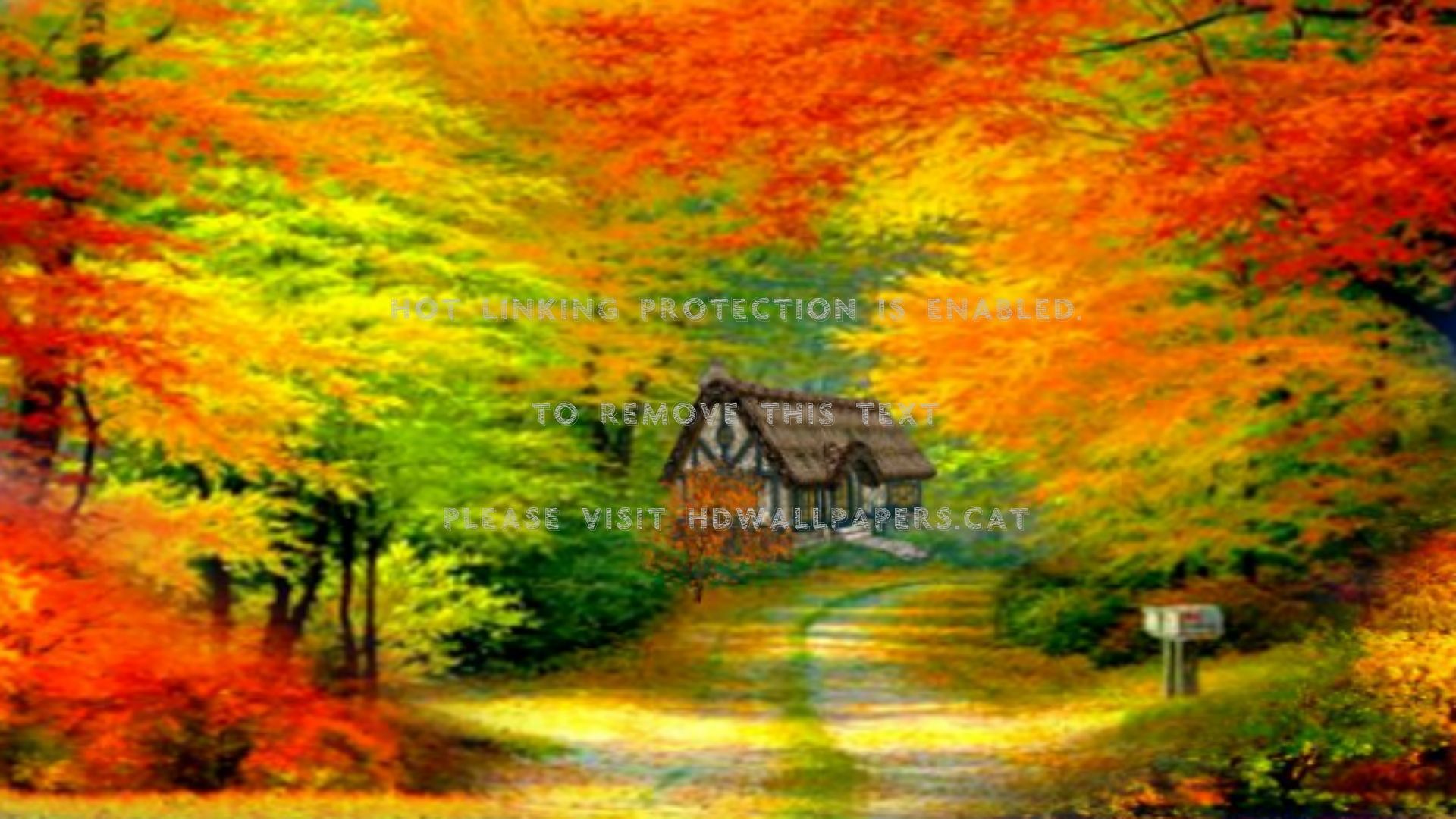 Fall Cottage Wallpapers - Wallpaper Cave