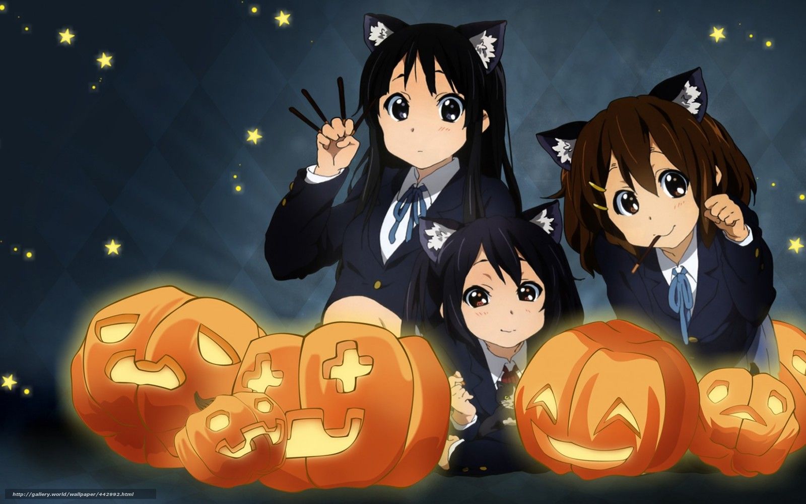 Anime Halloween Desktop Wallpapers Wallpaper Cave