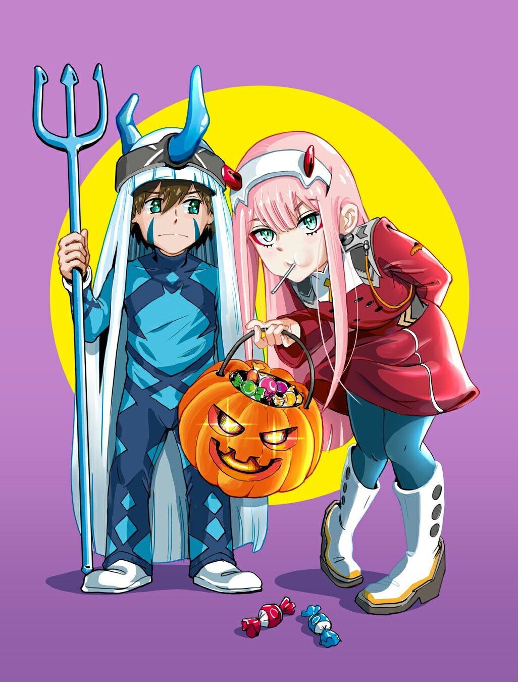 Darling In The Franxx Halloween Wallpapers - Wallpaper Cave