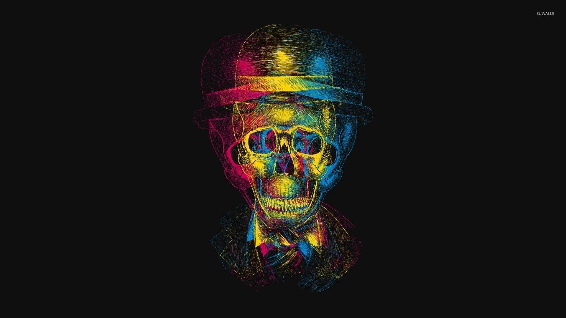 Retro Skull Wallpapers - Wallpaper Cave