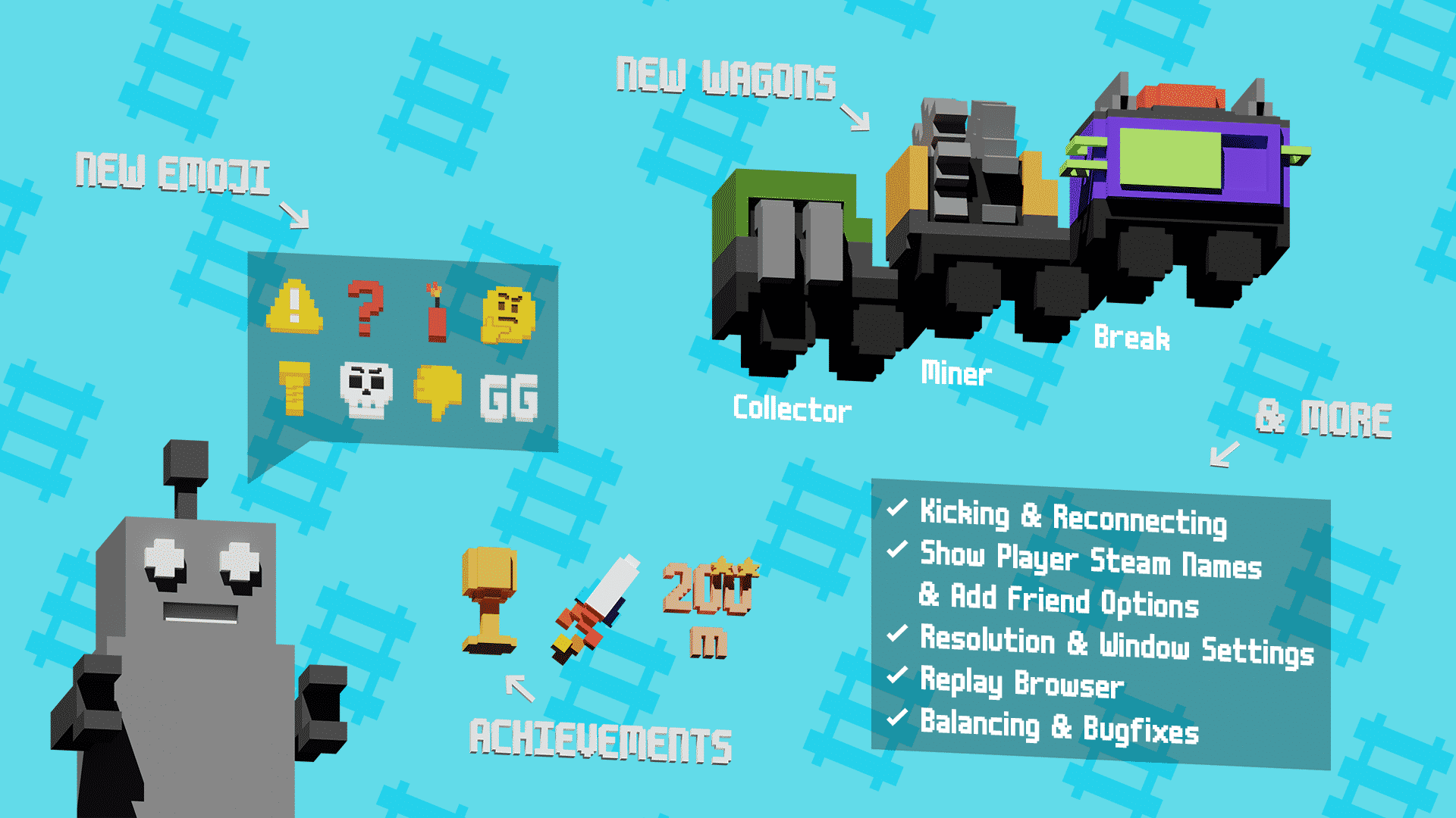 Unrailed! Wallpapers - Wallpaper Cave