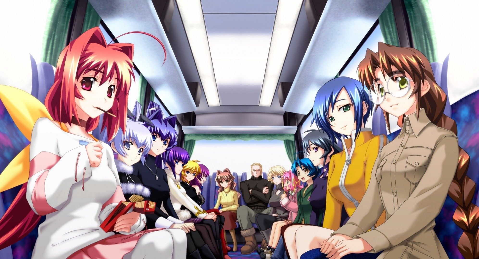 Group Of Anime Girls Wallpapers - Wallpaper Cave