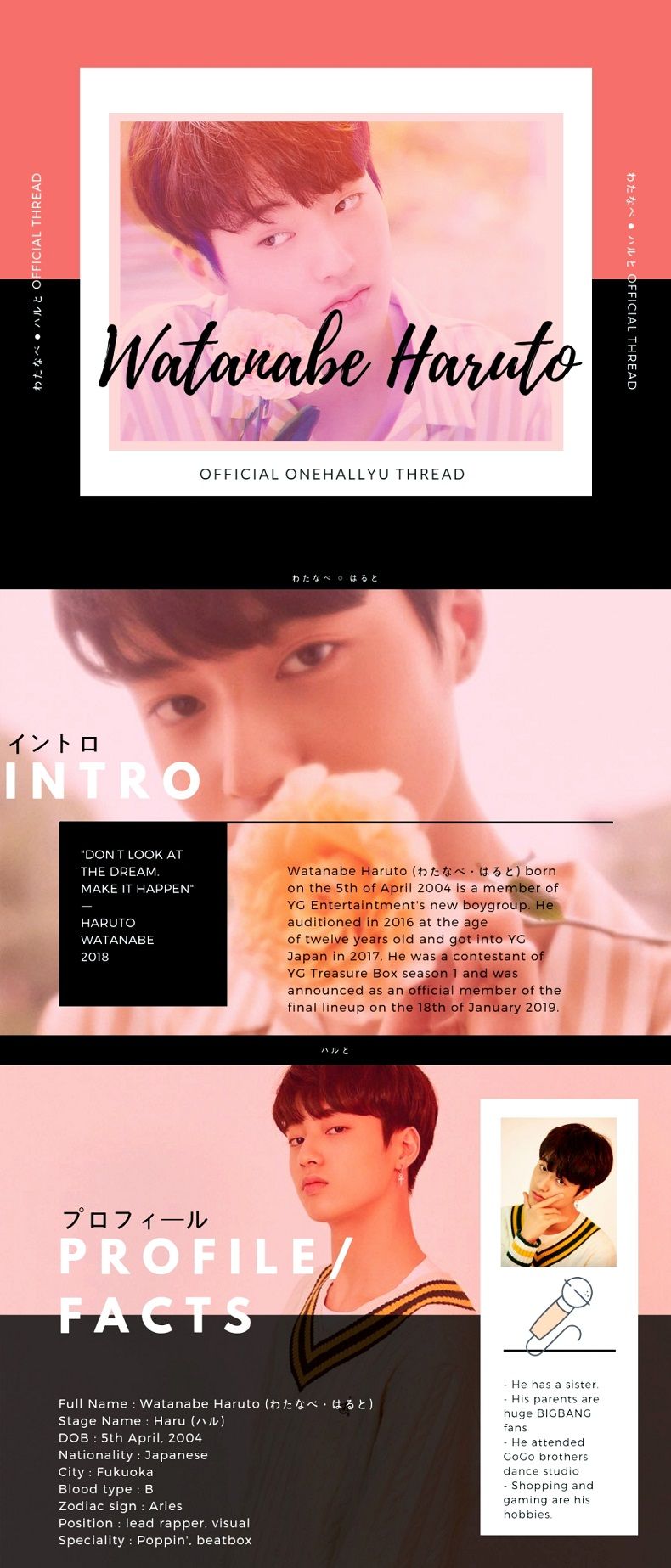 Watanabe Haruto Wallpapers - Wallpaper Cave